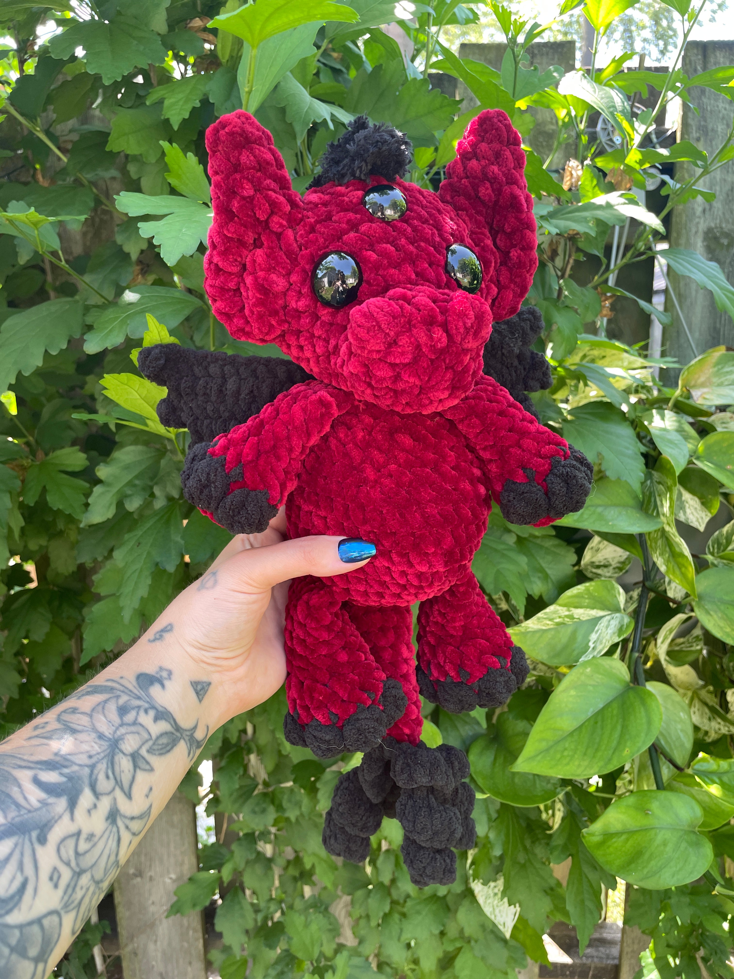 Red Dragon Amigurumi – Zero Gravity Crochet
